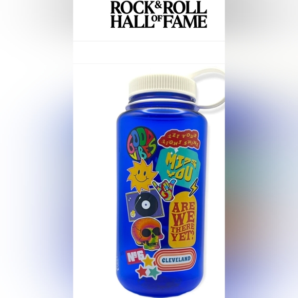 Nalgene | Dining | Rock Hall Sticker Nalgene Water Bottle | Poshmark